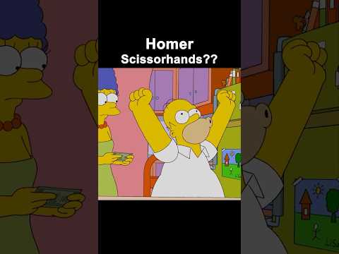 Scissorhands #shorts #thesimpsons