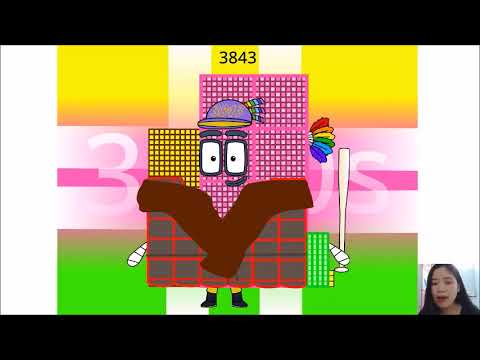 Numberblocks The Rest Of 3800s - 3890s