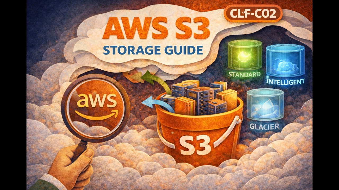 AWS S3 Explained (Object Storage + Storage Classes) | CLF-C02 Ep. 11
