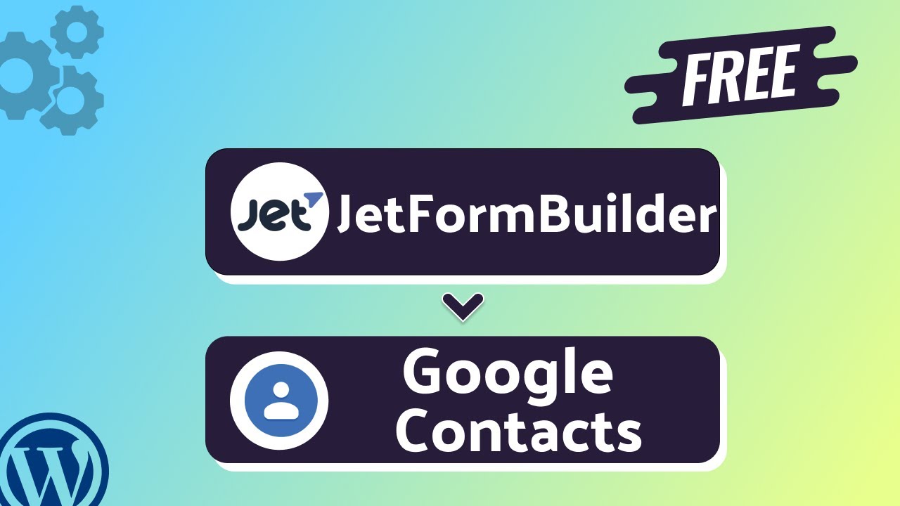 Integrating JetFormBuilder with Google Contacts | Step-by-Step Tutorial | Bit Integrations