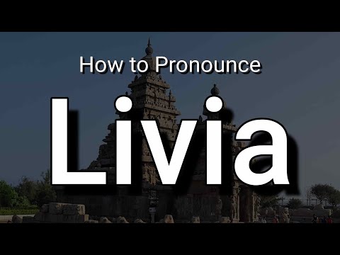 Livia - Pronunciation and Meaning
