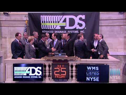 Advanced Drainage Systems Inc. Celebrates IPO on the New York Stock Exchange