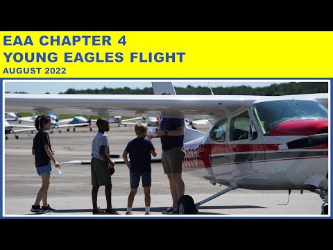 EAA Chapter 4 Young Eagles Flight August 2022