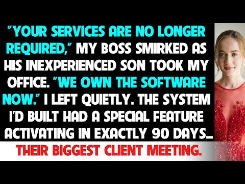 Boss Gave My $2M Project To His Son, But The Source Code Had A 90-Day Secret!