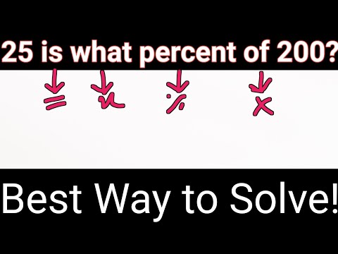 25 is what percent of 200?- How To Find The Percent of a Number