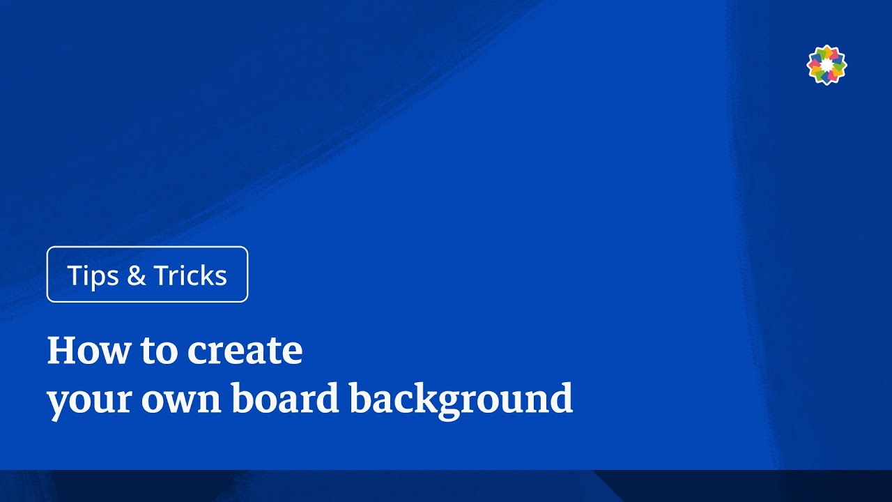 Tips&Tricks #5 - How to create your own board background in iObeya (English)
