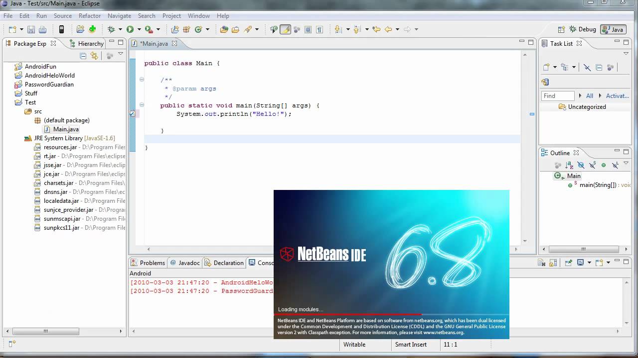 Choosing the Right Java IDE - Java Video Tutorials QuackWare