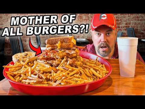 Nobody Had Eaten Chappy's "Mother Of All Burgers" Challenge Within 15 Minutes!!