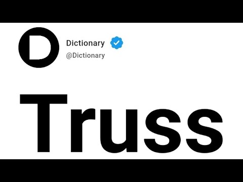 Truss Meaning In English