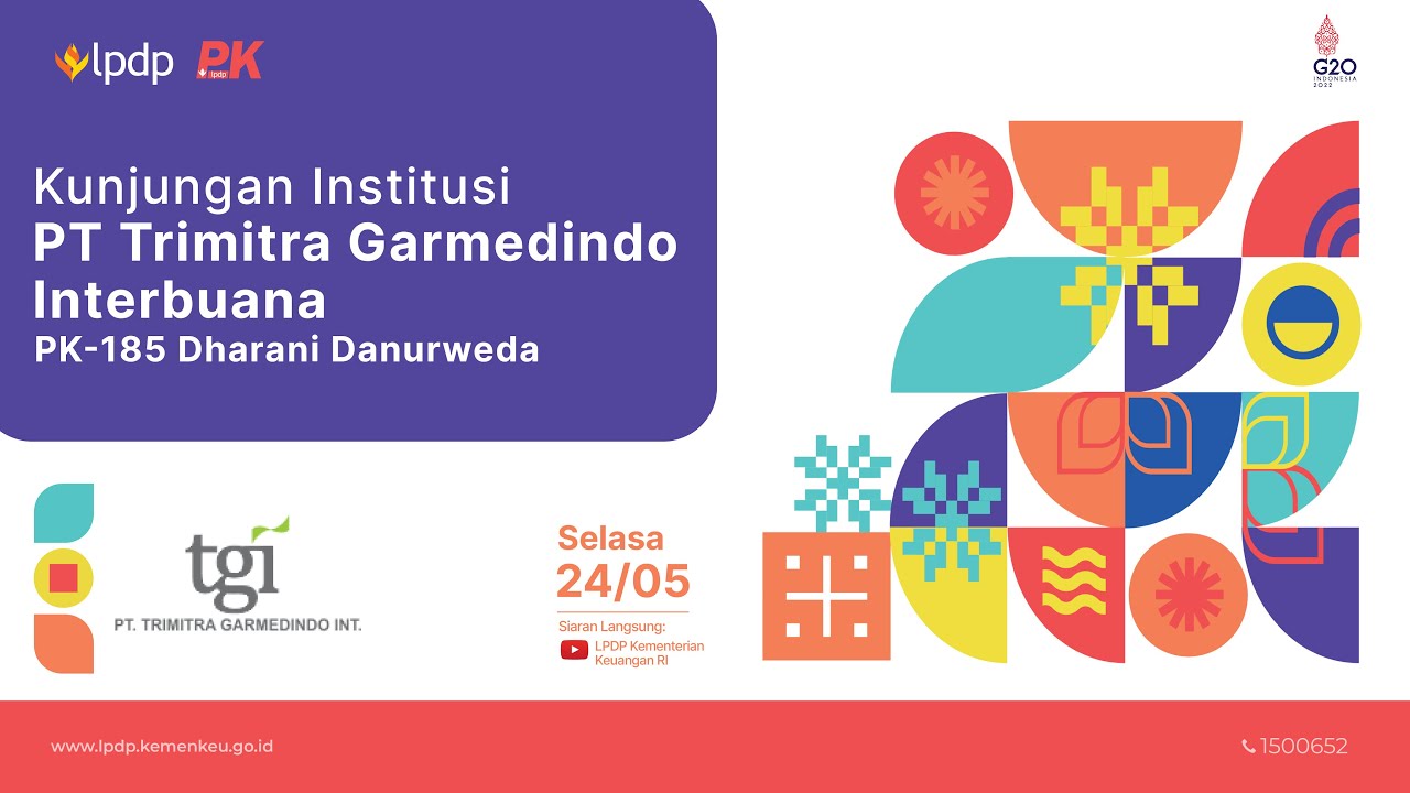 LPDP - PK-185 Kunjungan Virtual PT. Trimitra Garmedindo Interbuana