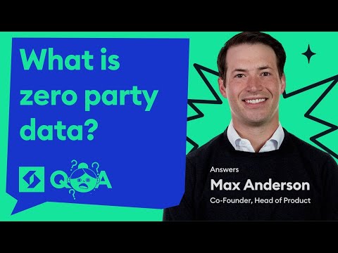 What is zero party data?