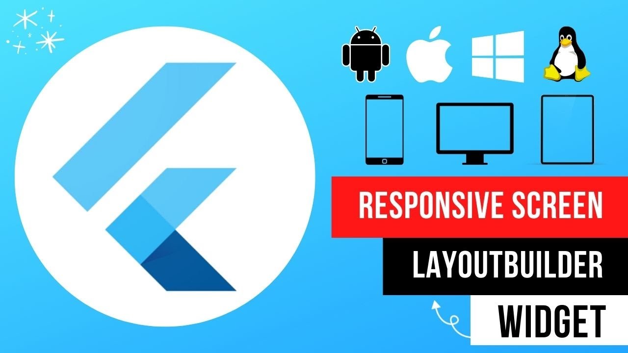 Flutter Responsive app different screen size | LayoutBuilder Widget