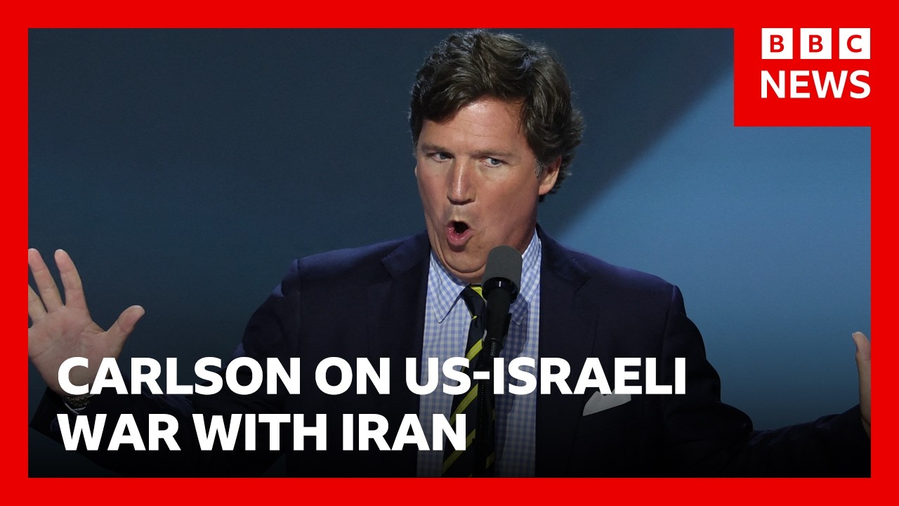 Tucker Carlson splits with Trump over Iran | Sunday with Laura Kuenssberg