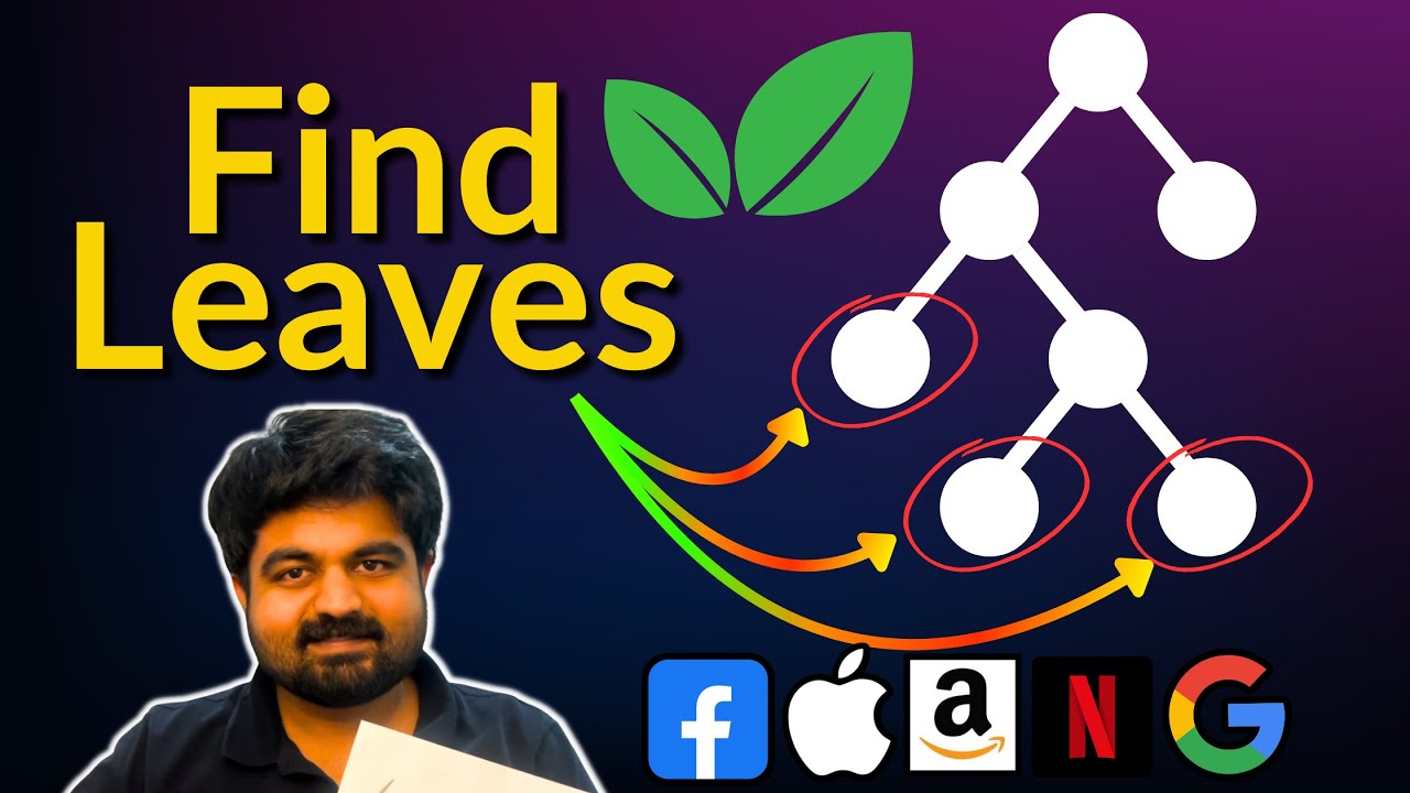 Find Leaves of Binary Tree: 366 - apple interview question