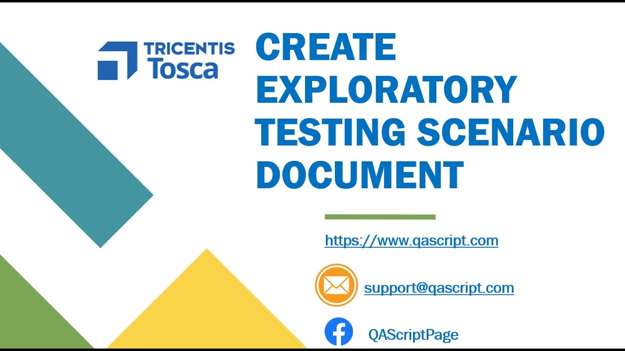 Tosca Tutorial | Lesson 76 - Record & Create Exploratory Testing Scenario Document |