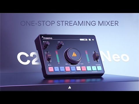 Maono New Release - Introducing Maonocaster C2 Neo Podcast Streaming Mixer