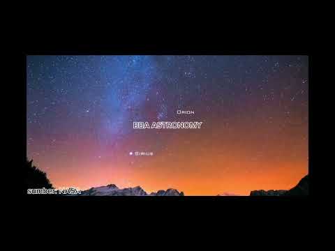 Apasih konstelasi bintang Orion atau Sang Pemburu itu? #astronomy #bintang #edukasi