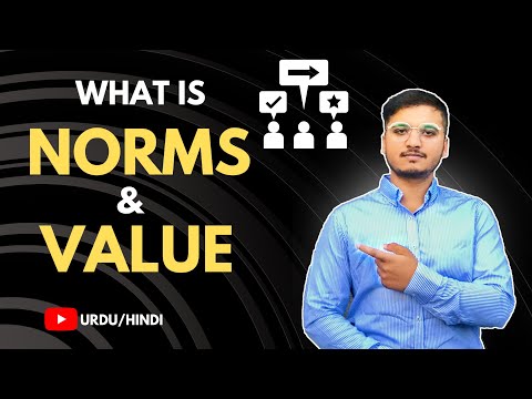 What is Norms & Values? Udru / Hindi