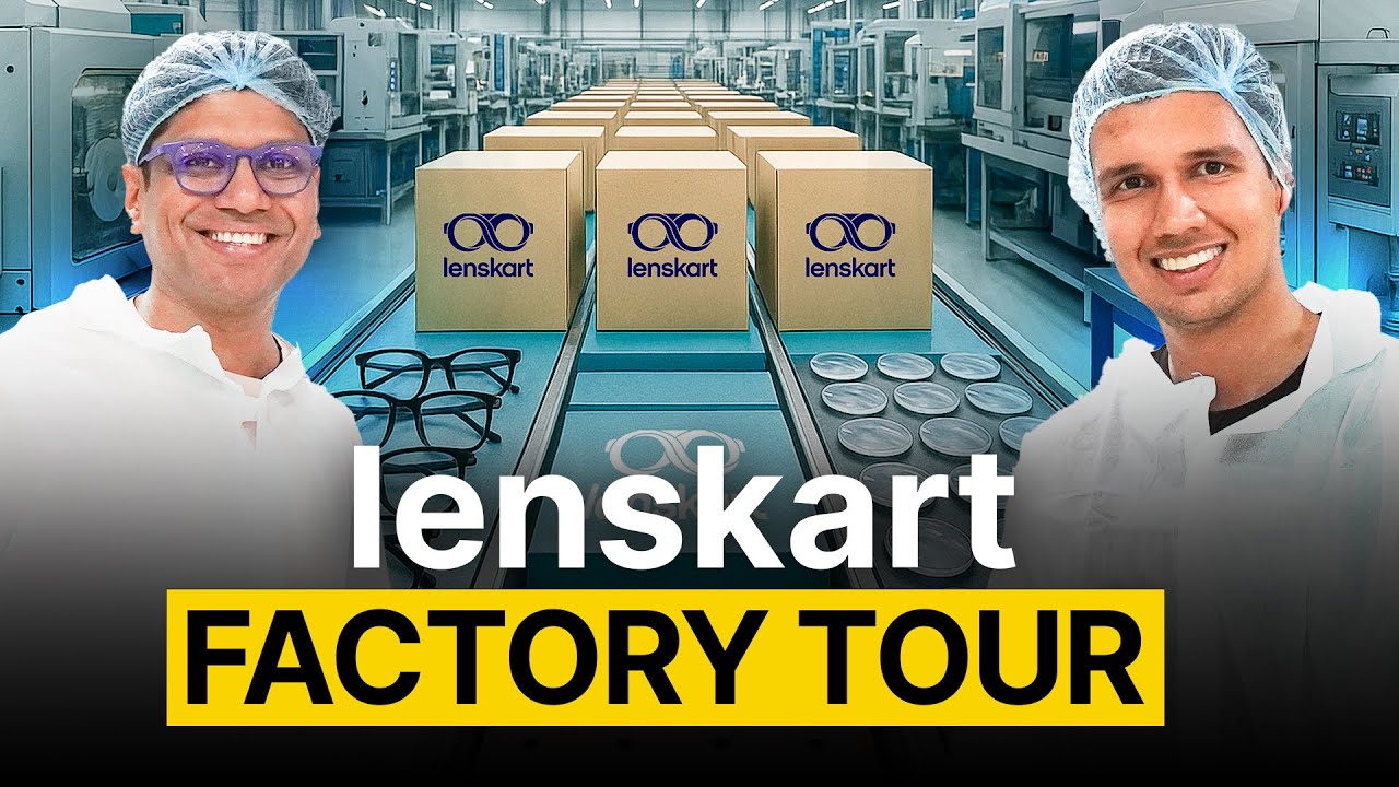 Reviewing India's Largest Eyewear Factory! Ft. Peyush Bansal