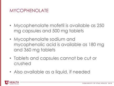 Mycophenolate