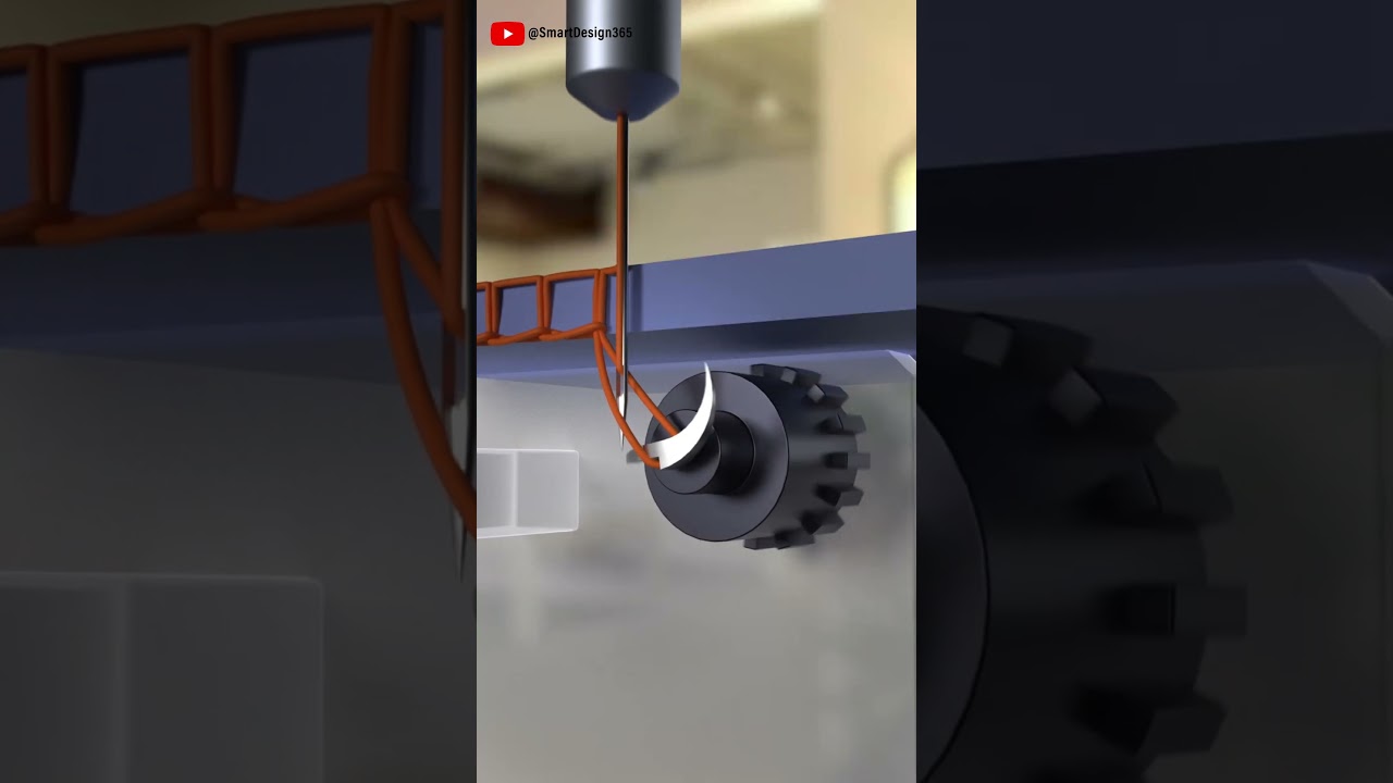 Sewing Machine Design Principle #design#Design Principle#Mechanical Design