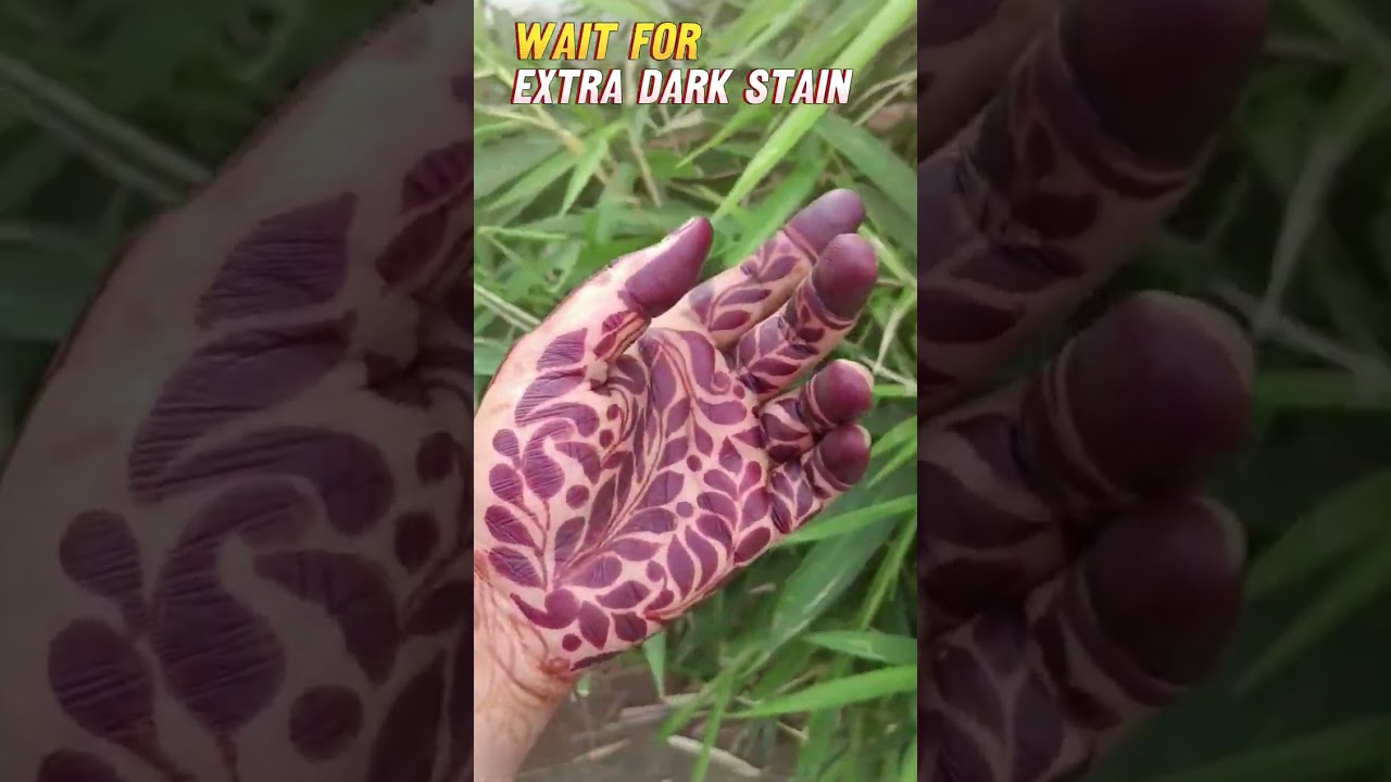 You WON'T BELIEVE This All-Natural Hack For DARKEST Henna Stains EVER!