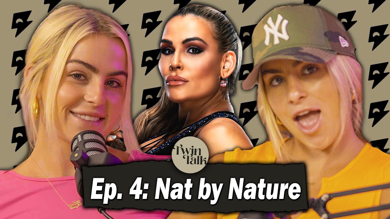 Cavinder Twins Explore the World of WWE with Superstar Nat By Nature | TWIN TALK EP4