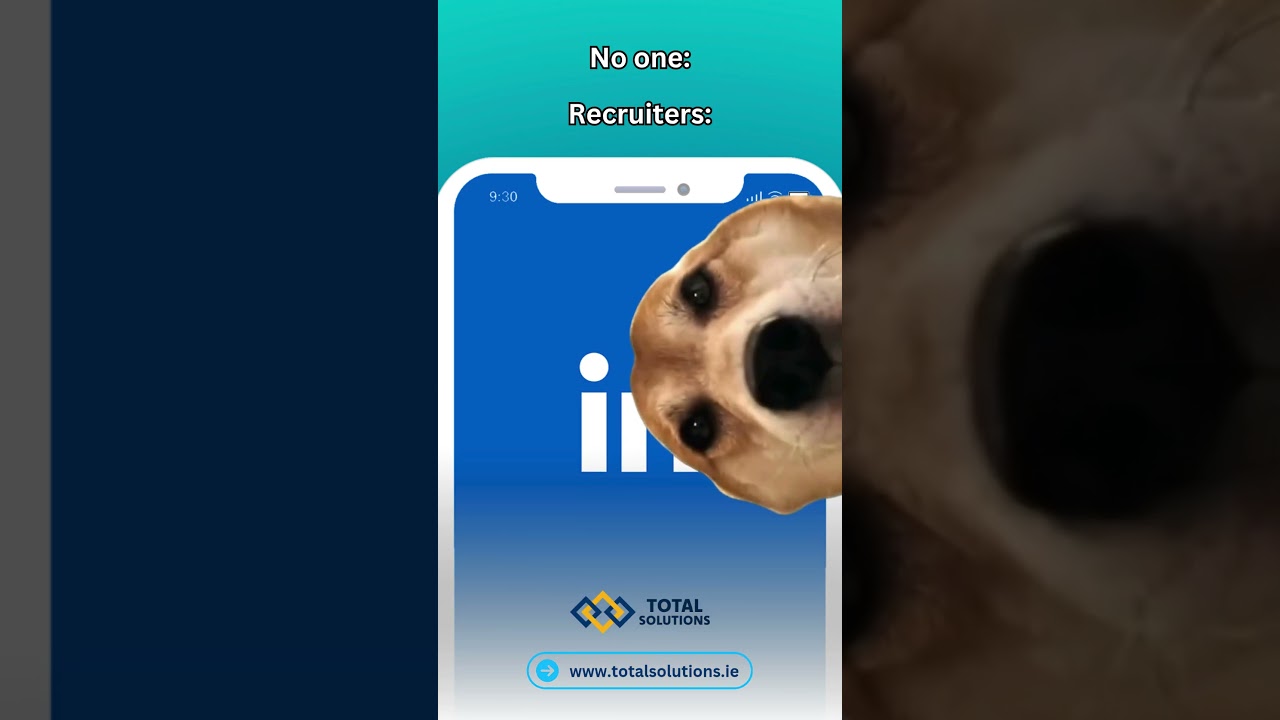 Recruiters the Second You Update LinkedIn 😂 #workhumour #recruitment #corporatelife