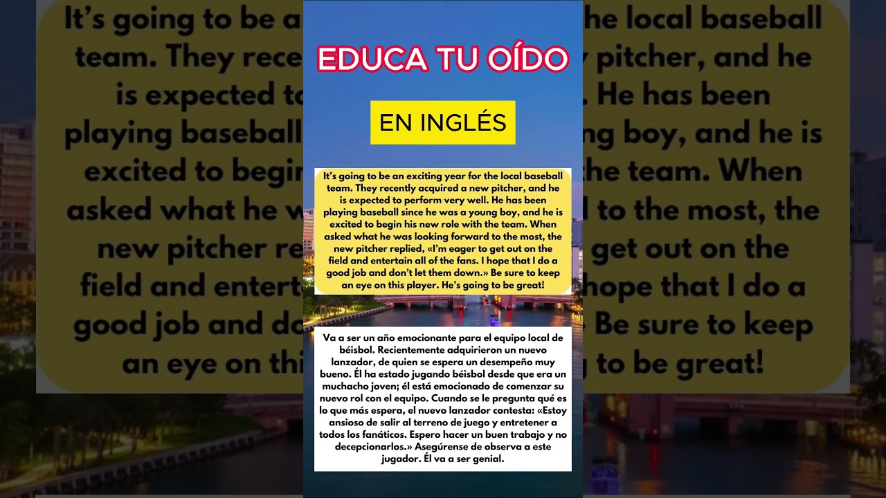 Lecturas en inglés para practicar #aprenderingles #clasesgratis #aprendeinglésrápido