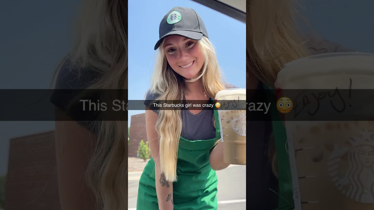 Really gotta go to Starbucks more 👀 #funny #blonde