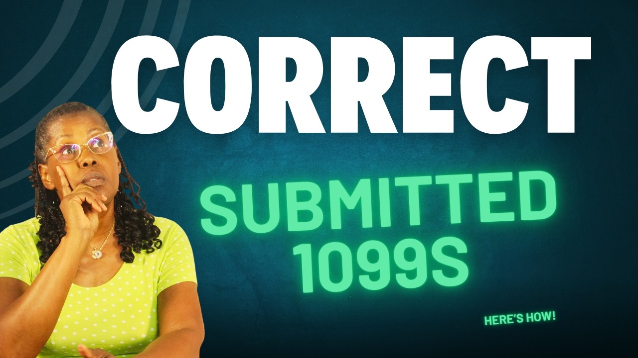 IRS 1099 Correction Guide: Fix Wrong SSN, Address & Avoid Penalties