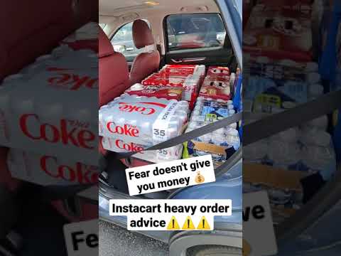 Instacart heavy order adviceβ οΈβ οΈβ οΈ