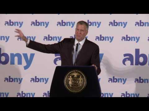 Bill de Blasio, Mayor of the City of New York | CUNY TV Presents ABNY