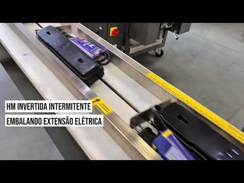 EMBALANDO EXTENSÃO ELÉTRICA NA FLOW PACK