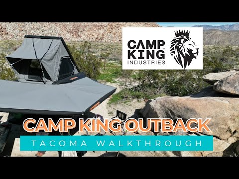 Camp King Outback for Toyota Tacoma