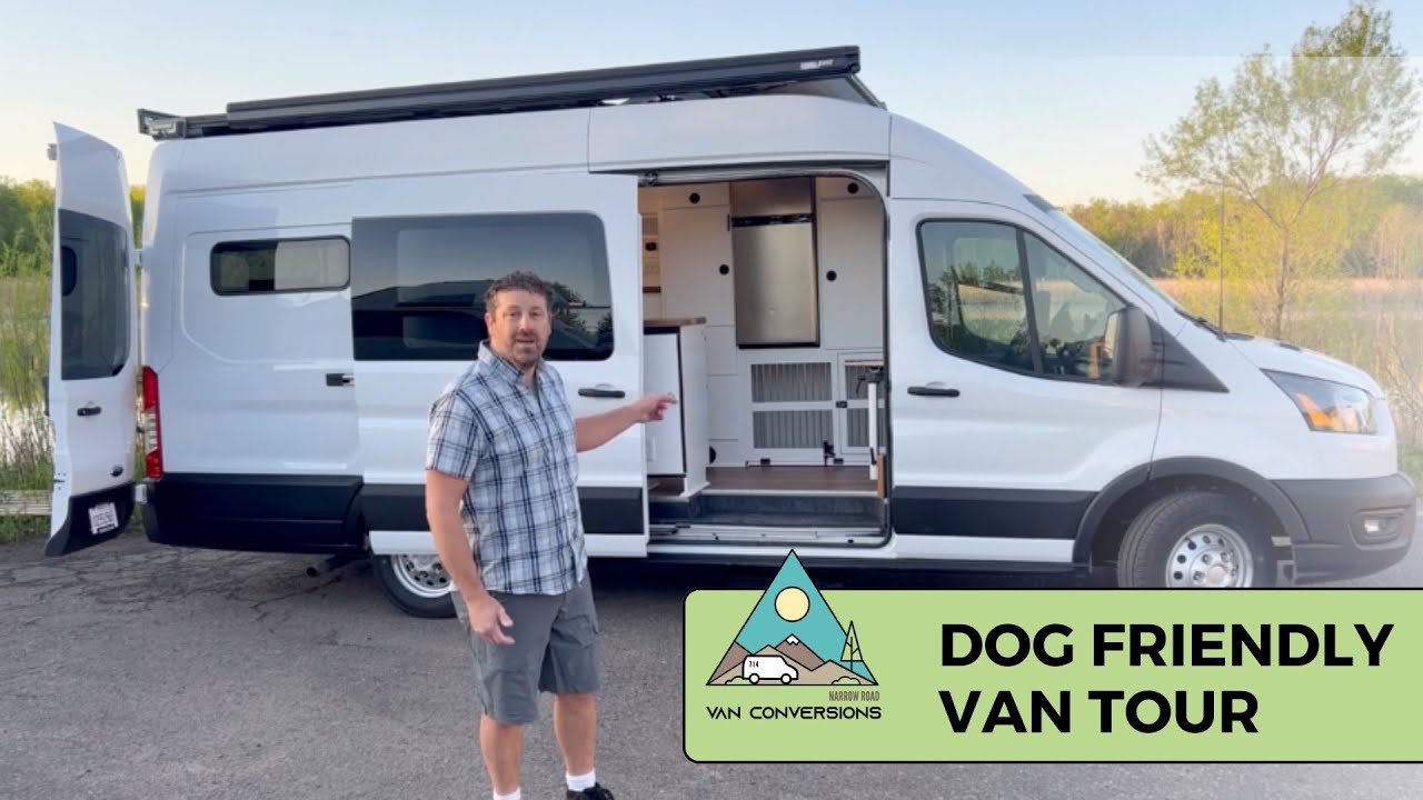 Pet-Friendly Ford Transit Camper Van Features an Expandable Bed and ...