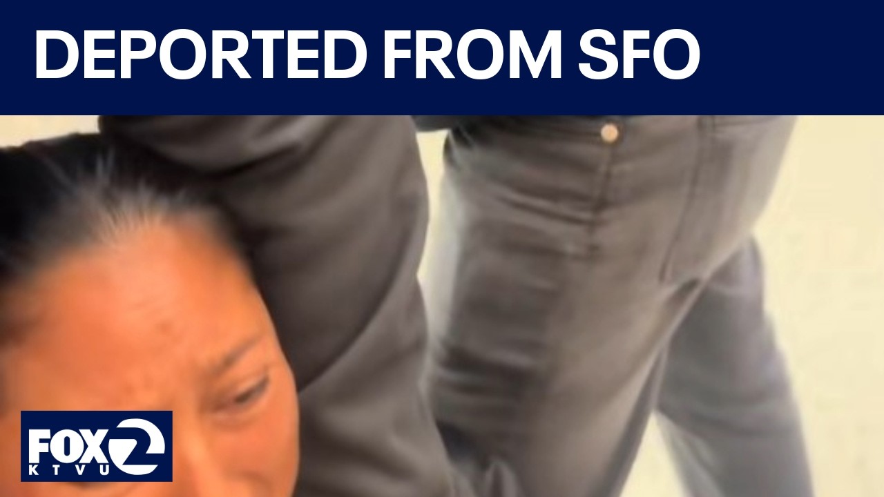 ICE agents arrest woman at SFO, bystanders capture on video | KTVU
