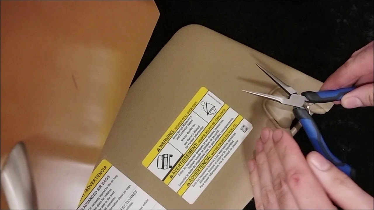 How To Remove Stickers From Cloth Visors