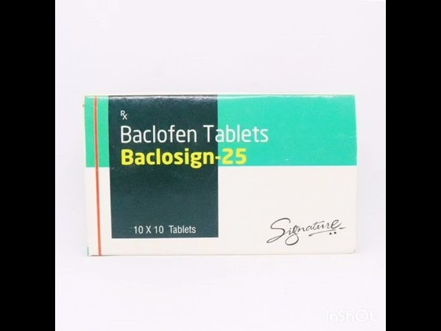 Pain Killer Tab - Baclofen Tablet Baclosign 25 mg Trader - Wholesaler ...