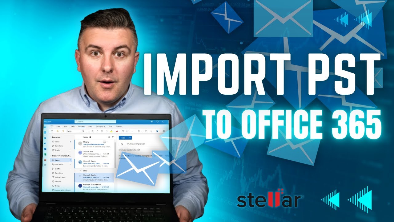 Import PST mailboxes to Microsoft 365 (Exchange Online) using Stellar Migration for Outlook
