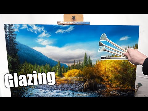 How Glazing Can Improve Your Oil Painting #Shorts