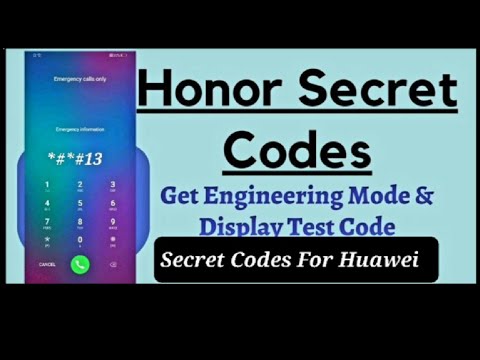 Secret Codes For Huawei Phones | Huawei Honor Test Menu Code 2023