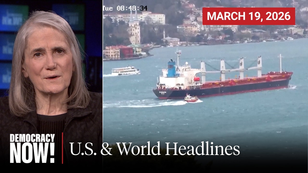Top U.S. & World Headlines — March 19, 2026