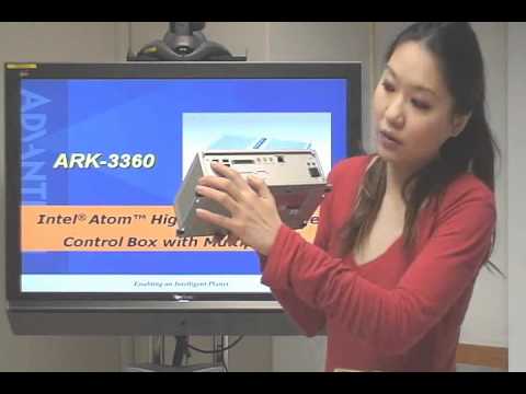 Startup Training: ARK-3360, Control Box PC with multiple I/O, Advantech(EN)