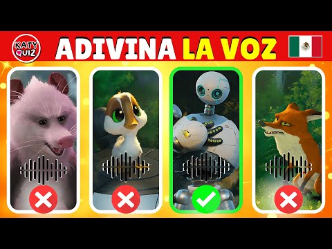💚 ROBOT SALVAJE 🤖🐣🦊💞 #Brillo #Robotsalvaje WILD ROBOT 🔊 Adivina la Voz Español Doblaje latino