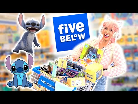 I BOUGHT EVERY STiTCH iTEM AT *FiVE BELOW*! Angel, Stitch, Lilo $$$