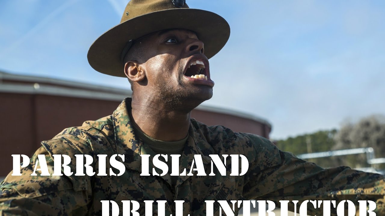 Parris Island Drill Instructor From Hell-Marine Corps Recruit Traning