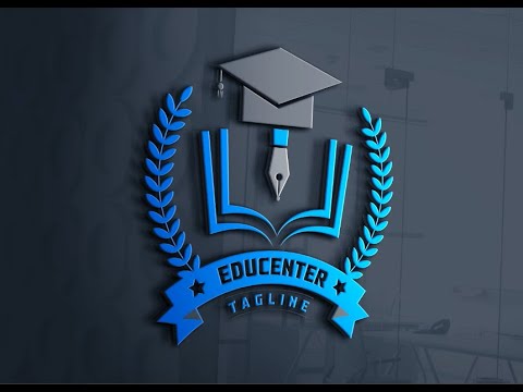 How to make a school logo design||Education Logo Maker||Adobe illustrator tutorial||Rasheed RGD