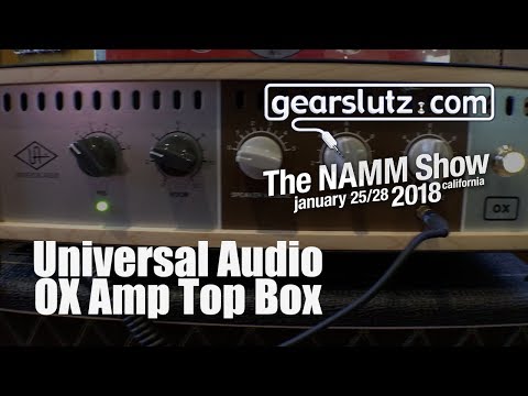 Universal Audio Ships OX Amp Top Box — Reactive Load Box and Guitar ...