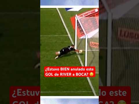 ¿Fue bien ANULADO? 😧| El GOL de RIVER a BOCA que VAR anuló por salvada de Chiquito Romero #Futbol